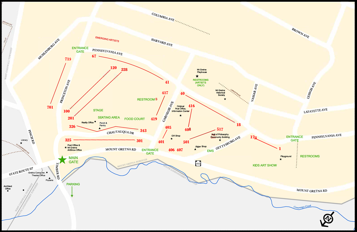 Plan Your Visit During the Mount Gretna Outdoor Art Show | August 16th ...